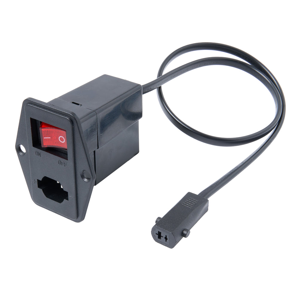 23300112X000 DC Power Socket with Switch for Power Recliners and Motio ...