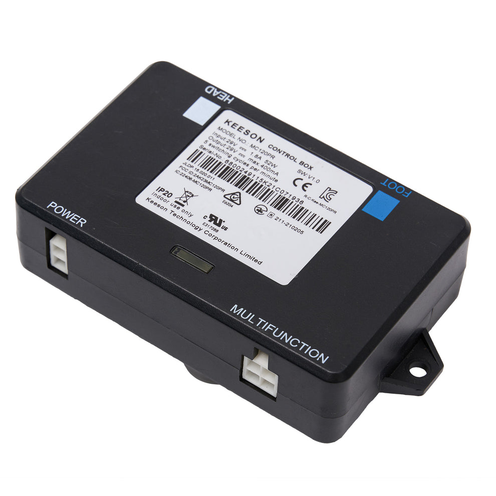 OKIN MC120PR Control Box Junction Box for Ajustable Bed by Keeson - US ...