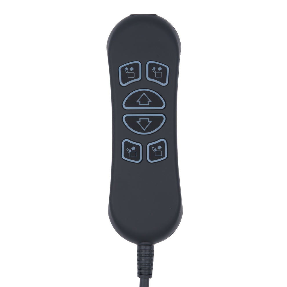 6-Button Remote Controller with 90° 8-Pin Plug & USB for Lift Recliner ...