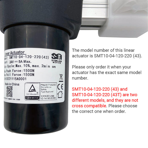 SMT10-04-120-220 (43) Linear Actuator By Sterling Motion – Life Easy Supply