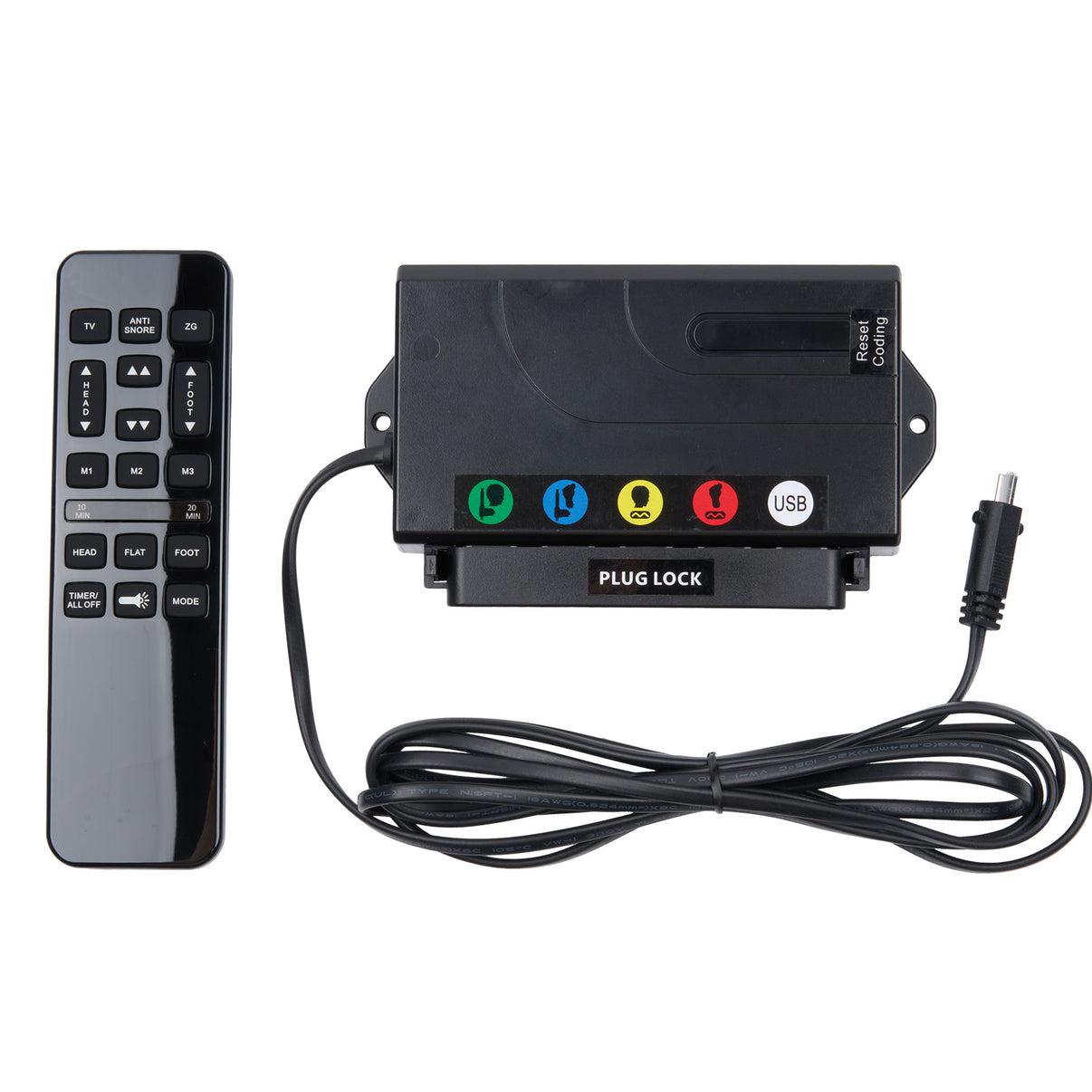 Richmat HJC18 Control Box Junction Box for Adjustable Bed Base – Life ...