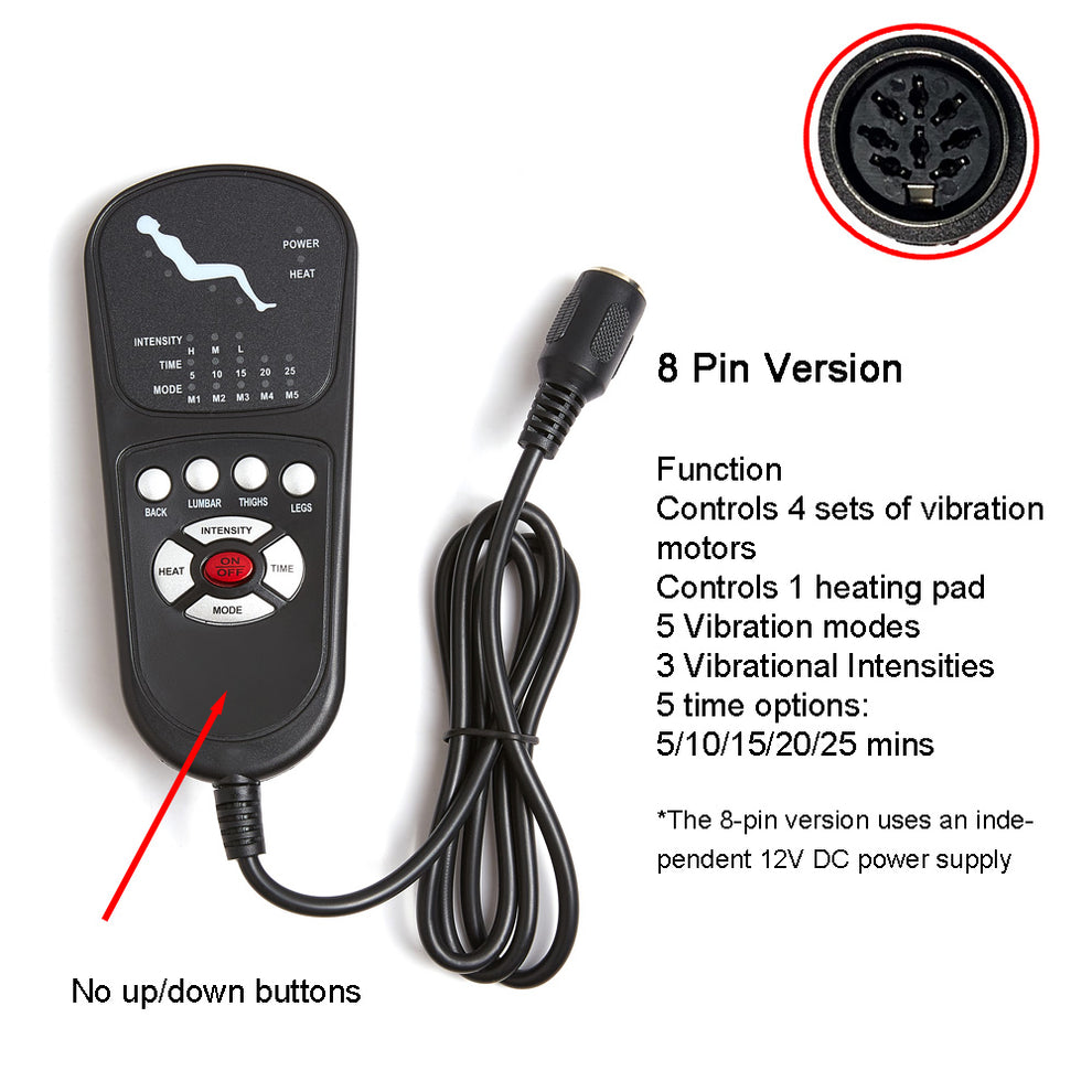 Replacement Massage Function Remote Handset Controller For Recliner Li