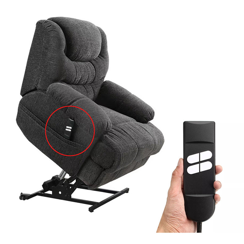 Universal 4 Buttons 5 Pin Remote Controller for Lift Chair Sofa Power ...